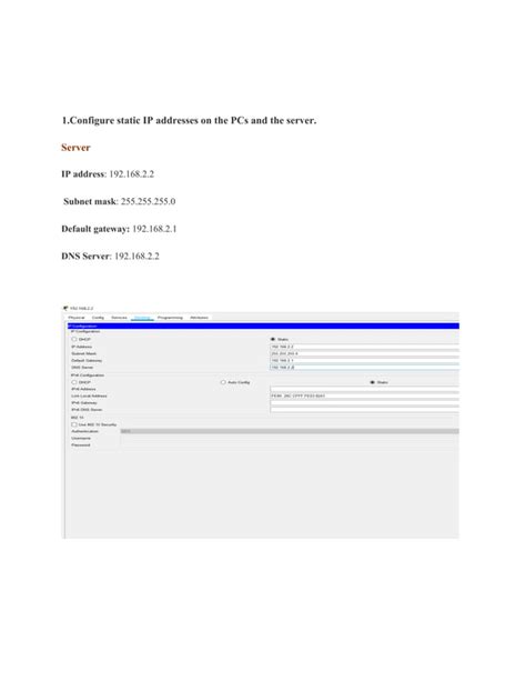 Dns Server Packet Tracer Pdf