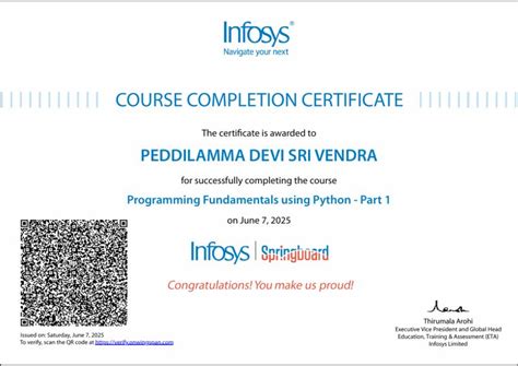 Python Programming Infosysspringboard Learningjourney Codinglife Dsa Oop Proudmoment