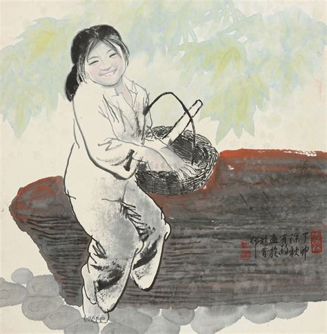 王有政 1987年作 陕北女孩 立轴2012春季拍卖会北京保利拍品价格图片拍卖专场拍卖会预展拍卖会结果卓克拍卖频道