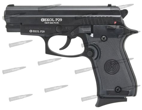 Ekol P29 Classic 9mm PA Blanc. černý — Zbraně Liberec, zbraně, pistole ...