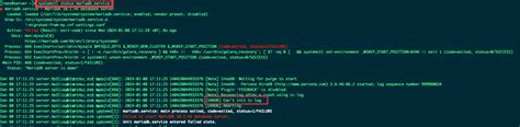 S A L I Error Can T Init Tc Log Tr N D Ch V Mysql