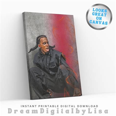 Playboi Carti Poster Printable Playboi Carti Wall Print Rap Etsy