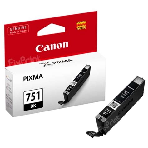 Jual Tinta Canon Pgbk 751 Bleck Ink Original Hitam 100 Ori Shopee