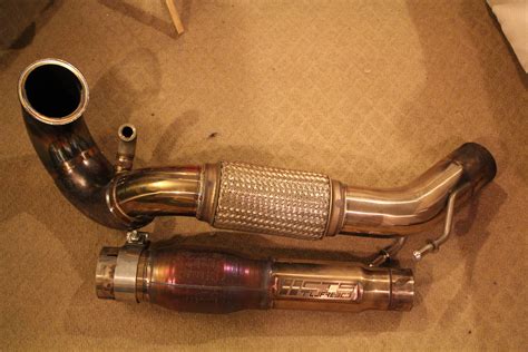 Fs Cts Downpipe Catted With Spacer 450 Golfmk7 Vw Gti Mkvii