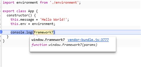 Html Framework 7 Import Client Library Framework7 In Aurelia Stack