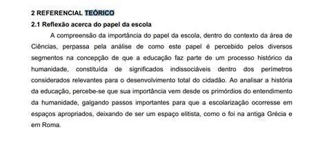 Como Fazer Um Referencial Teorico Tcc Ensino