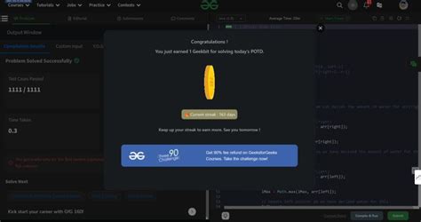 Saurabh Chaudhary On Linkedin Day Gfg Leetcode Greedy Twopointers