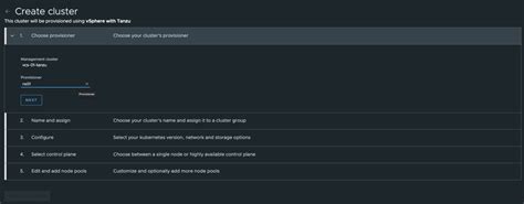 Deploying Tkg Cluster Using Tanzu Mission Control Tmc Vmattroman