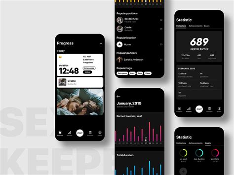 Sex Keeper — App For Tracking And Improving Sexual Life By Adele