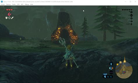 Black Icons On Top Right On BOTW With Cemu 1 15 5c R Cemu