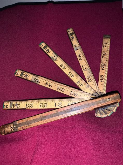 Vintage Lufkin Expandable Ruler Etsy
