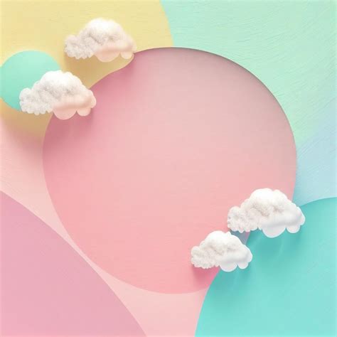 Premium Photo Modern Abstract Pastel Color Background Graphic Shape