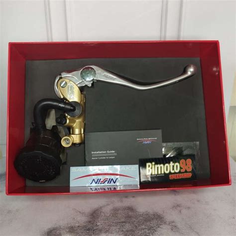 Jual Master Rem Nissin Radial Original Di Seller Cintamotormu Duri