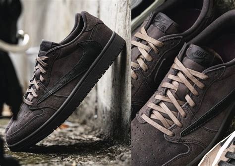 Travis Scott X Air Jordan 1 Low Og Velvet Brown Dm7866 202