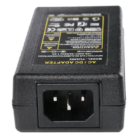 AC100V 240V To DC 24V 2A Power Supply Adapter For LED Strip Audio Video ON EBay