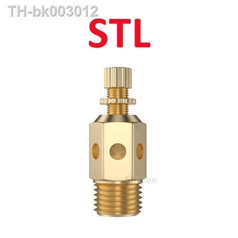 Brass Muffler Bsl Male Thread Air Exhaust Silence Muffler Pneumatic Air
