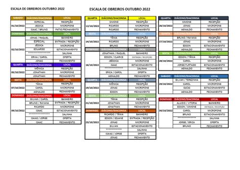 Escala De Serviço Modelo Pdf