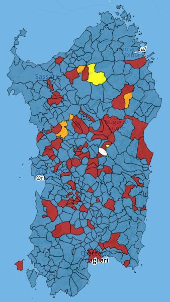 Regionali Sardegna La Mappa Interattiva Con I Risultati Comune Per Comune Sondaggi