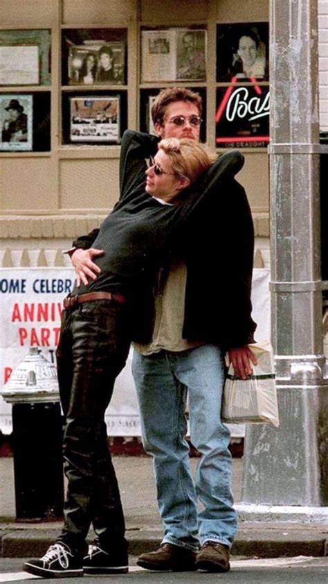 Gwyneth Paltrow And Brad Pitt In New Yorks Greenwich Village June
