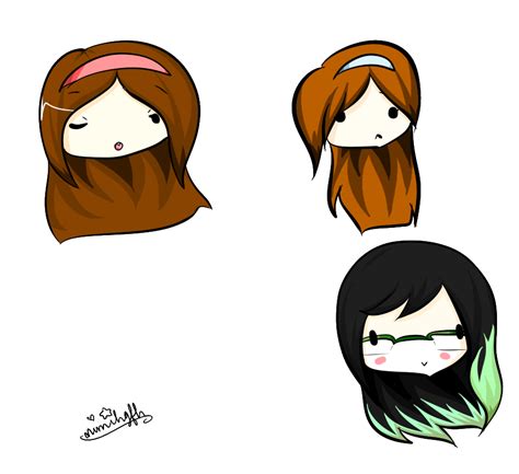 Iioreostephanies Chibi Head Request By Mimihgfh On Deviantart