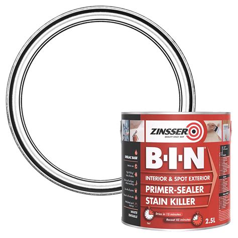 Zinsser B I N Primer Sealer Stores At Mary Mcmahan Blog