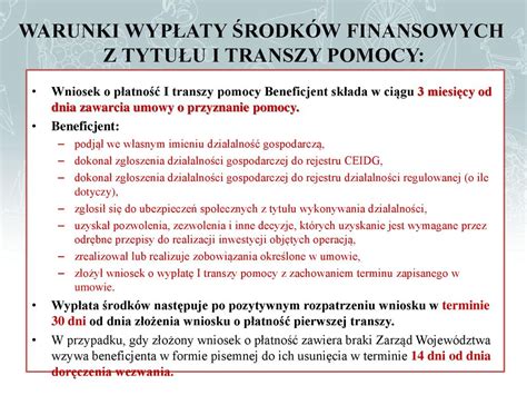 PREMIA na PODEJMOWANIE DZIAŁALNOŚCI GOSPODARCZEJ ppt pobierz