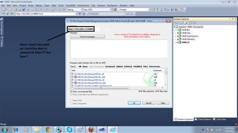 Commiting Project From One Url To Another Using Visual Svn Stack Overflow