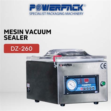 Jual VACUUM SEALER POWERPACK DZ MESIN VACUM SEALER MAKANAN GARANSI RESMI Shopee Indonesia