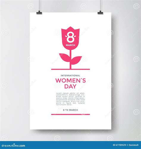International Womens Day Vector Illustration With Women Different