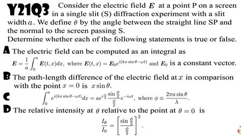 Solved Consider The Electric Field E At A Point P On A Chegg