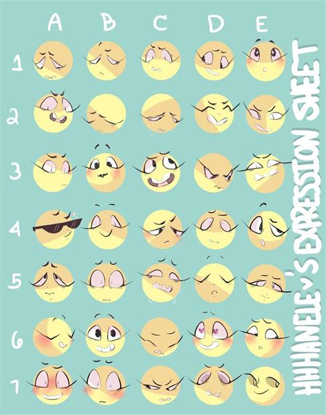 Expression Meme Challenge Read Description By Hhhanele Drawing