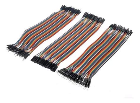Cable Jumper 40 Pines 20cm Para Protoboard Arduino Dupont En Venta En