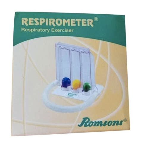 Romsons Respirometer Ball Breathing Exerciser At Rs In Mumbai