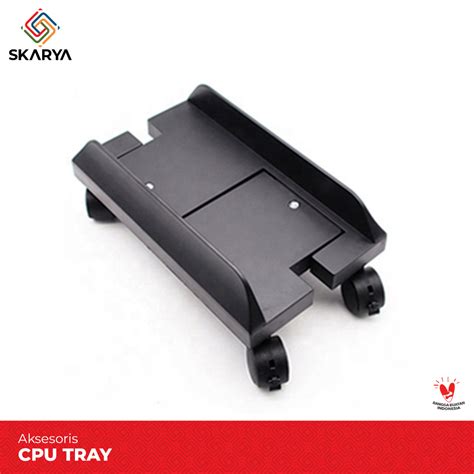 Jual Cpu Tray Cubic Tray Komputer Rak Roda Cpu Meja Komputer Ct 05