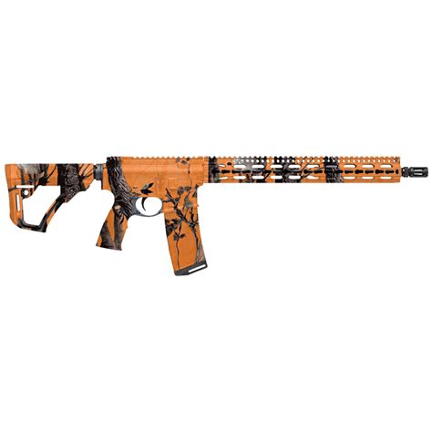 Orange Camo Rifle