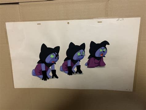 Yahooオークション 長靴をはいた猫 セル画