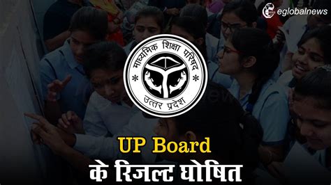 Up Board Result 2024 यूपी बोर्ड के परिणाम हुए घोषित हर