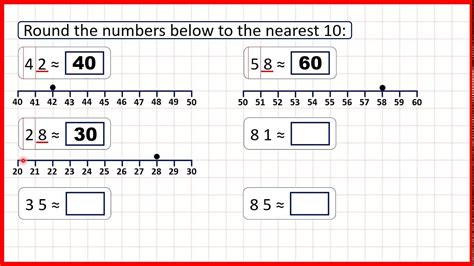 Round Two Digit Numbers To The Nearest 10 Place Value Year 3 YouTube