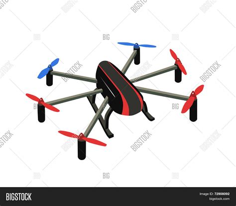 Hexacopter Vector And Photo Free Trial Bigstock
