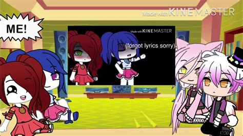 Sister Location Reacts To Dance To Forget Gacha Life Fnaf Youtube