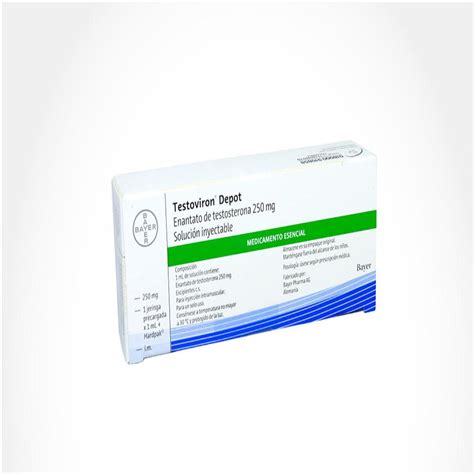 Testoviron Depot Testosterona 250mg Caj 1 Jp 2 Ml Carulla