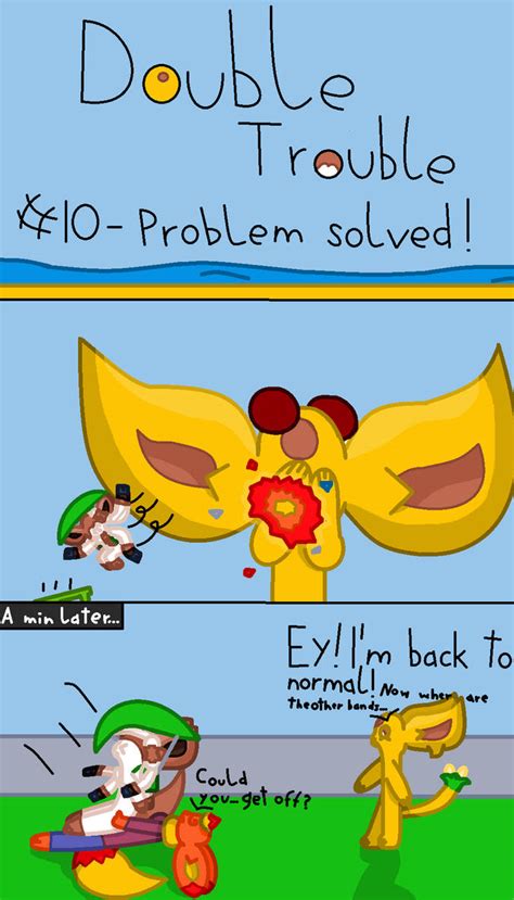 double trouble page 10 problem solved by nightvee on deviantart