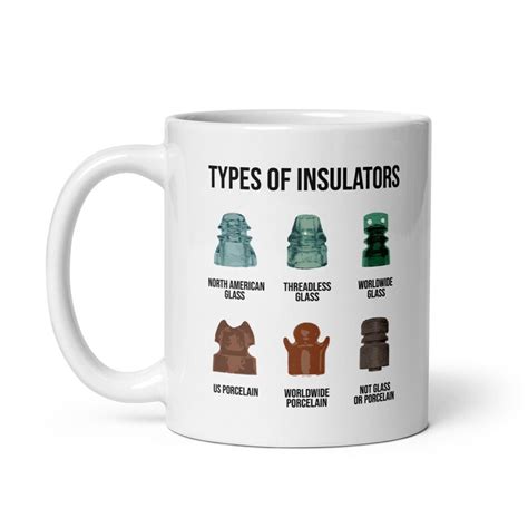 Glass Insulator Collector Mug Electrical Insulator T Etsy