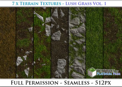 Second Life Marketplace Terrain Textures Lush Grass Vol 1 Full