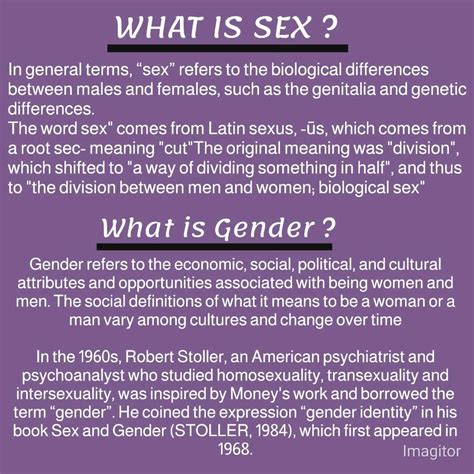 Societyopedia Lec26 What Is Sex And Gender Sex Vs