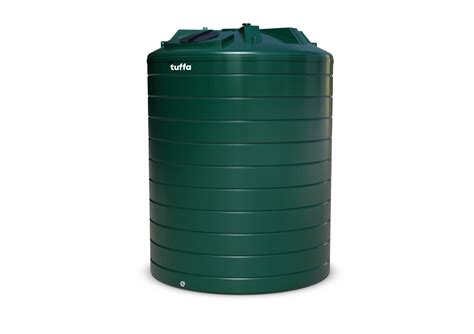 Tuffa 20000 Litre Circular Plastic Heating Oil Tank Single Skin