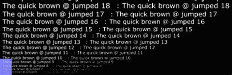 Solved Signed Distance Field Fonts Look Crappy At Small Pt Sizes