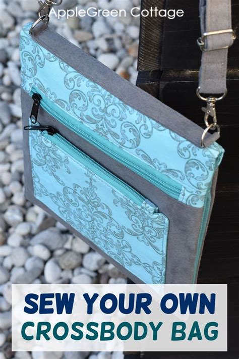 Small Crossbody Bag Pattern With Pockets Easy Diy Sewing Tutorial
