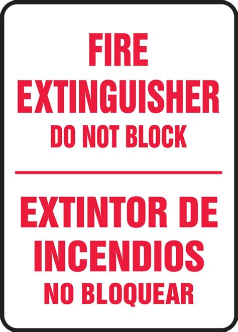 Fire Safety Sign Sbmfxg915vs