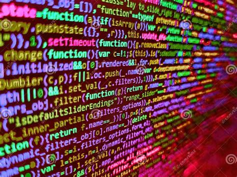 Web Developer Html Code With Css On Screen Modern Web Development Background Closeup Of Web